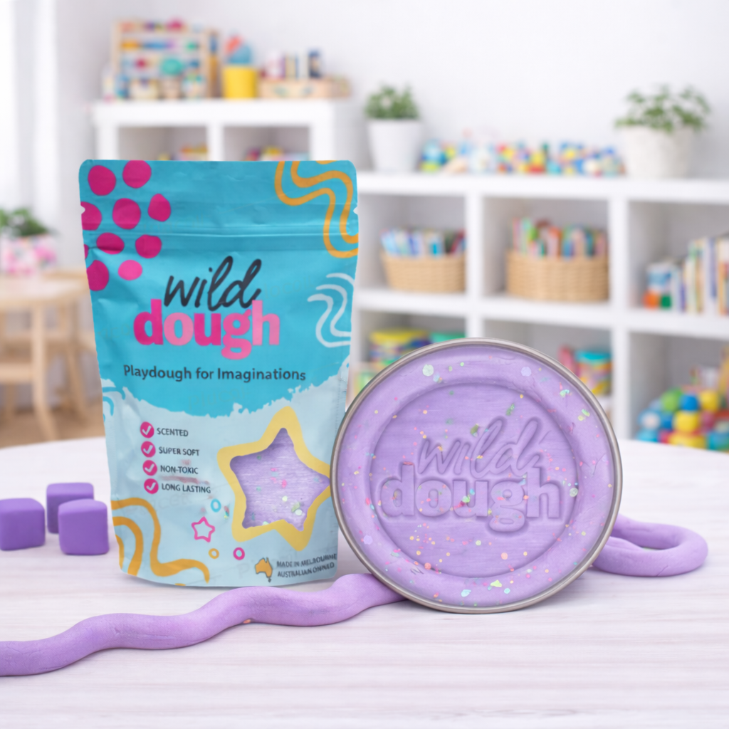 Party Purple Playdough